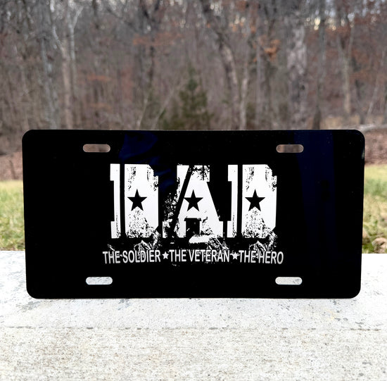 Laser Engraved Aluminum License Plate – Willow Branch Place
