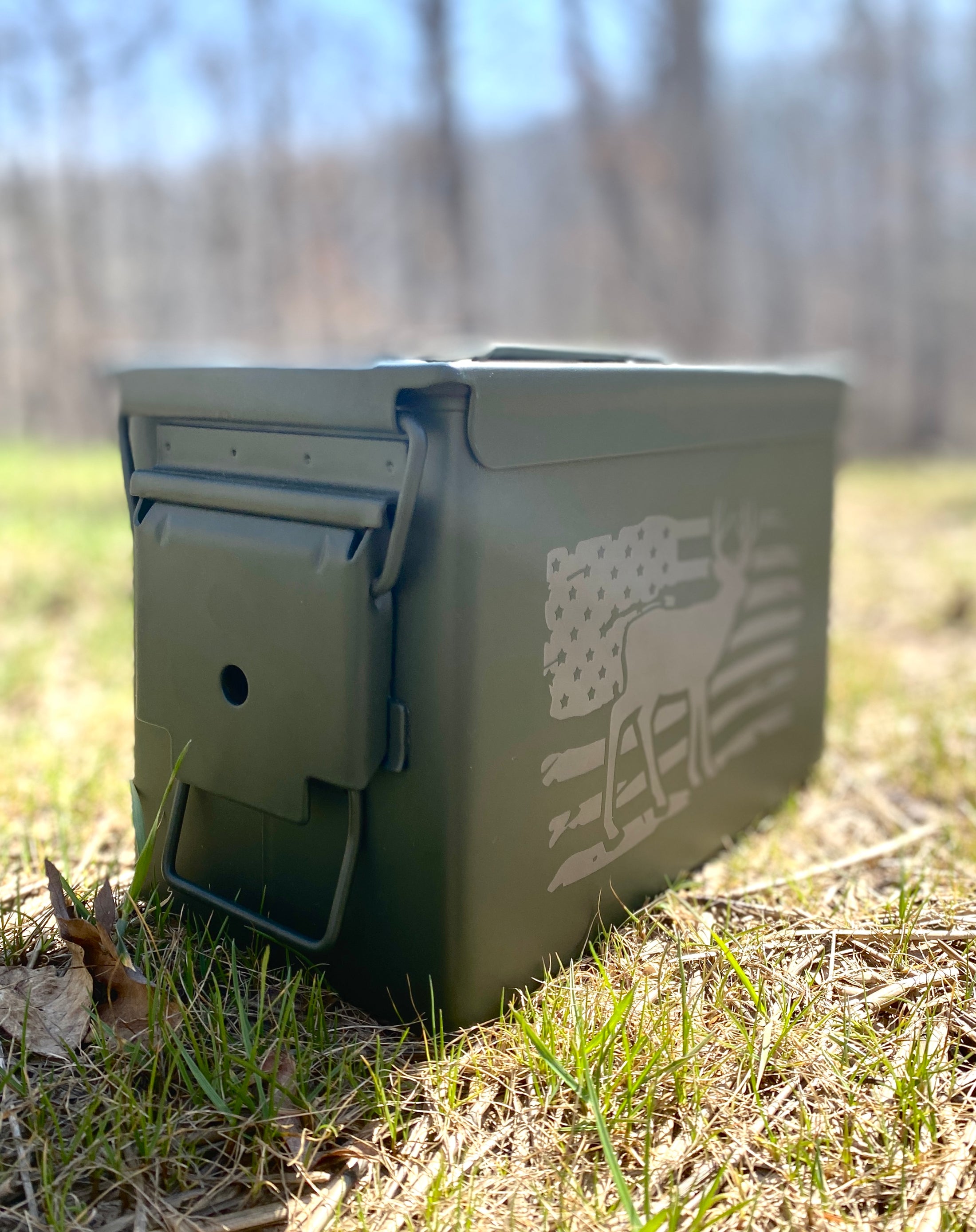 Custom Laser Engraved 50 Caliber Ammo Cans – Willow Branch Place