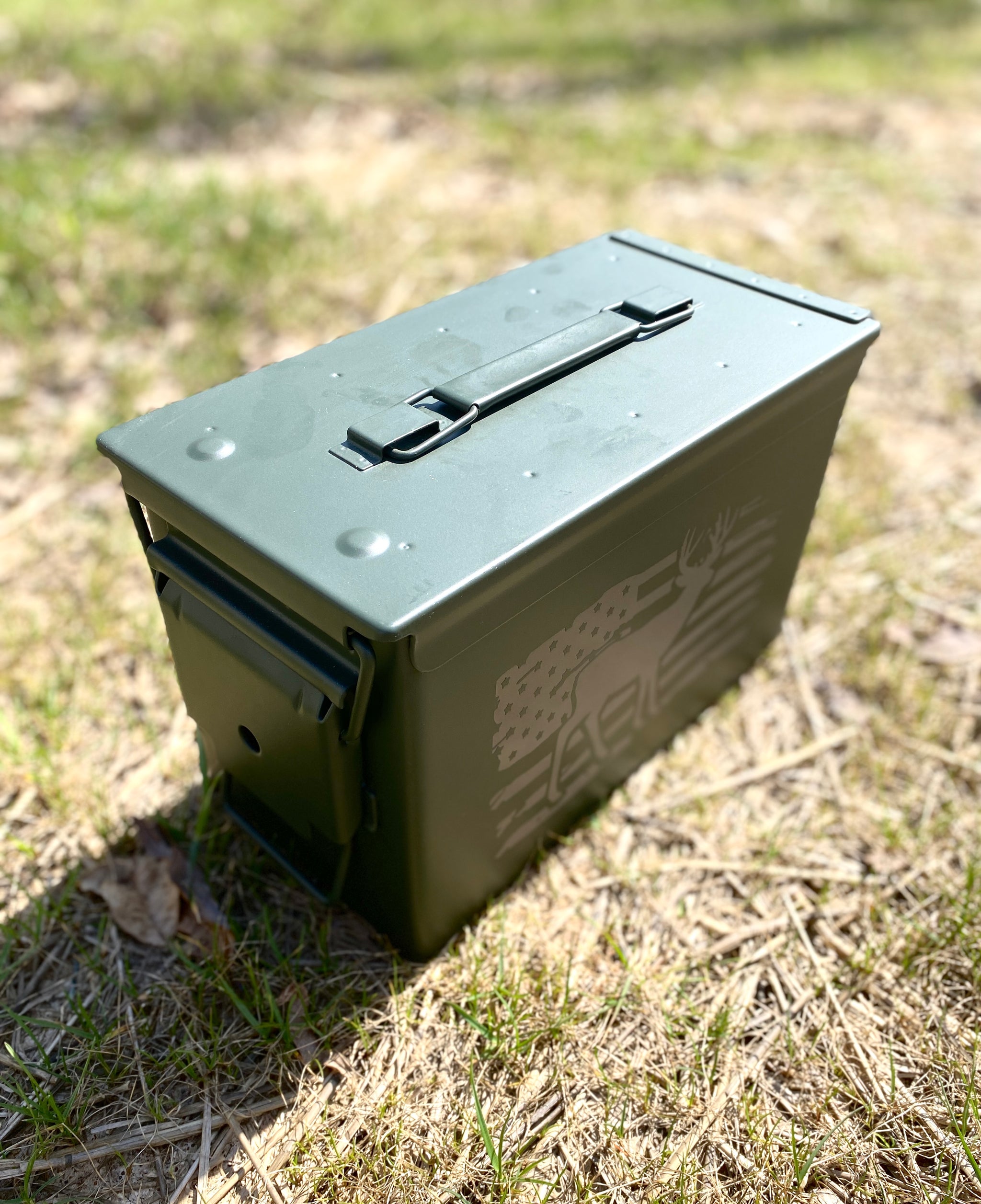 Custom Laser Engraved 50 Caliber Ammo Cans – Willow Branch Place