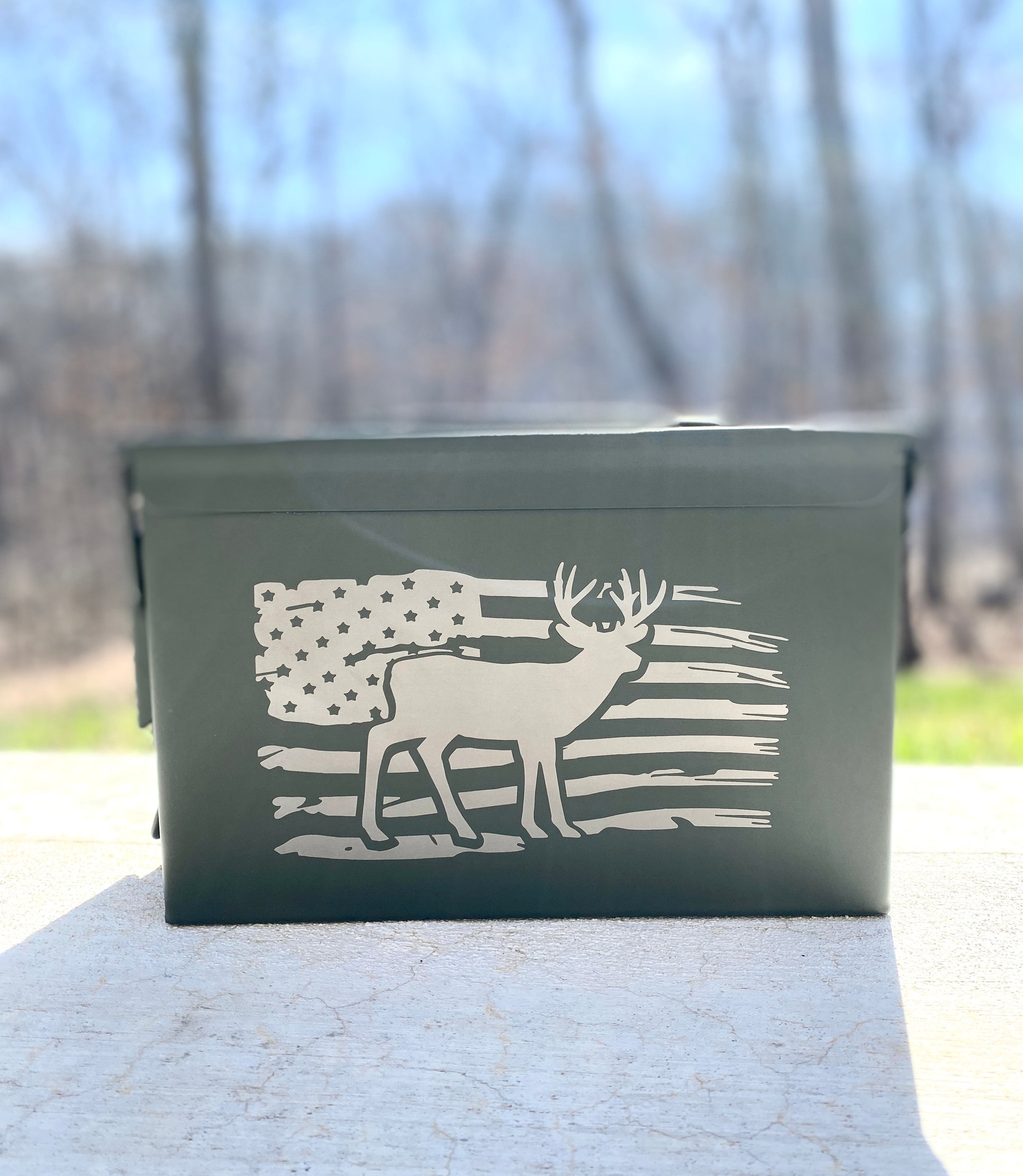 Custom Laser Engraved 50 Caliber Ammo Cans – Willow Branch Place