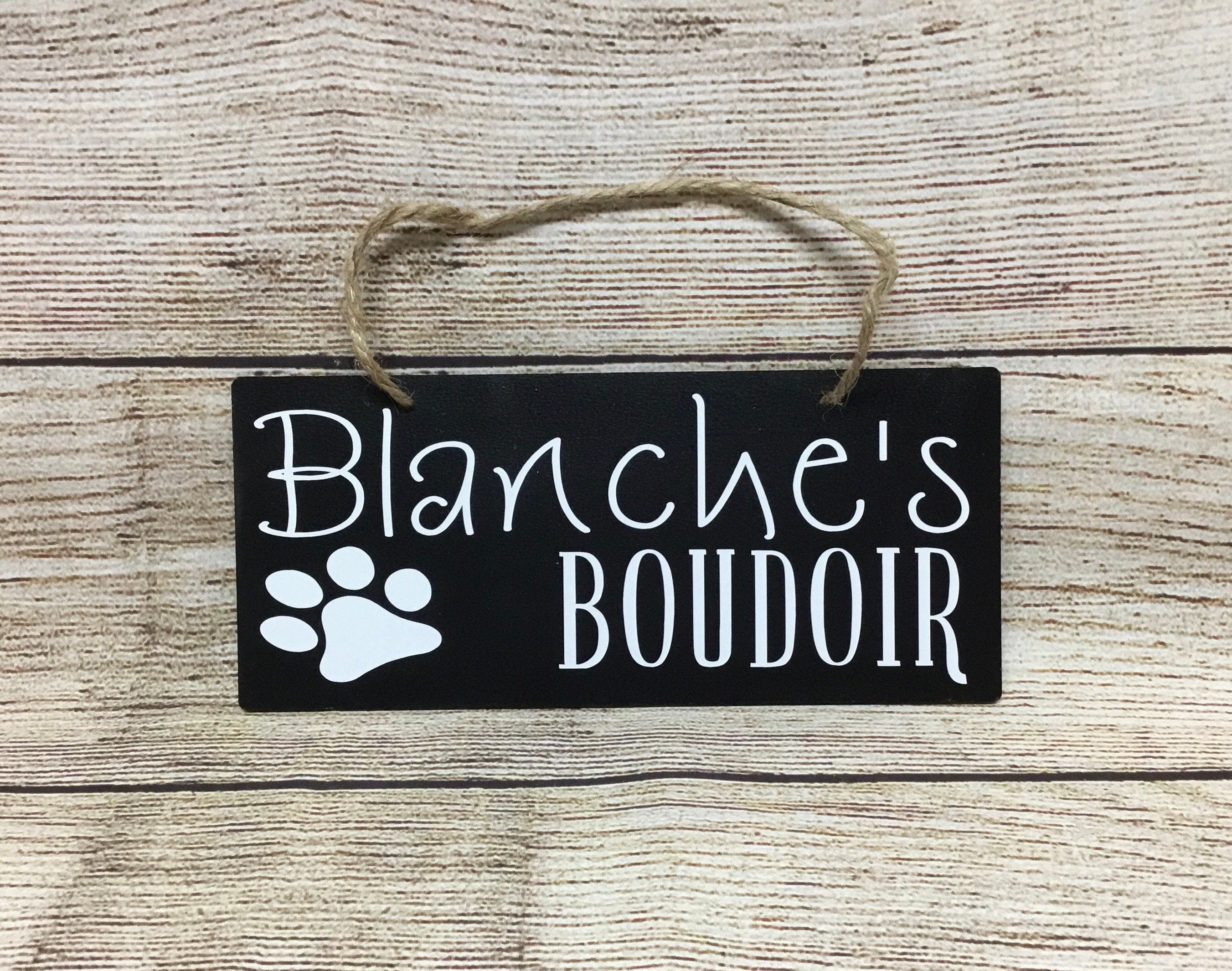 Dog House Name Sign – Willow Branch Place